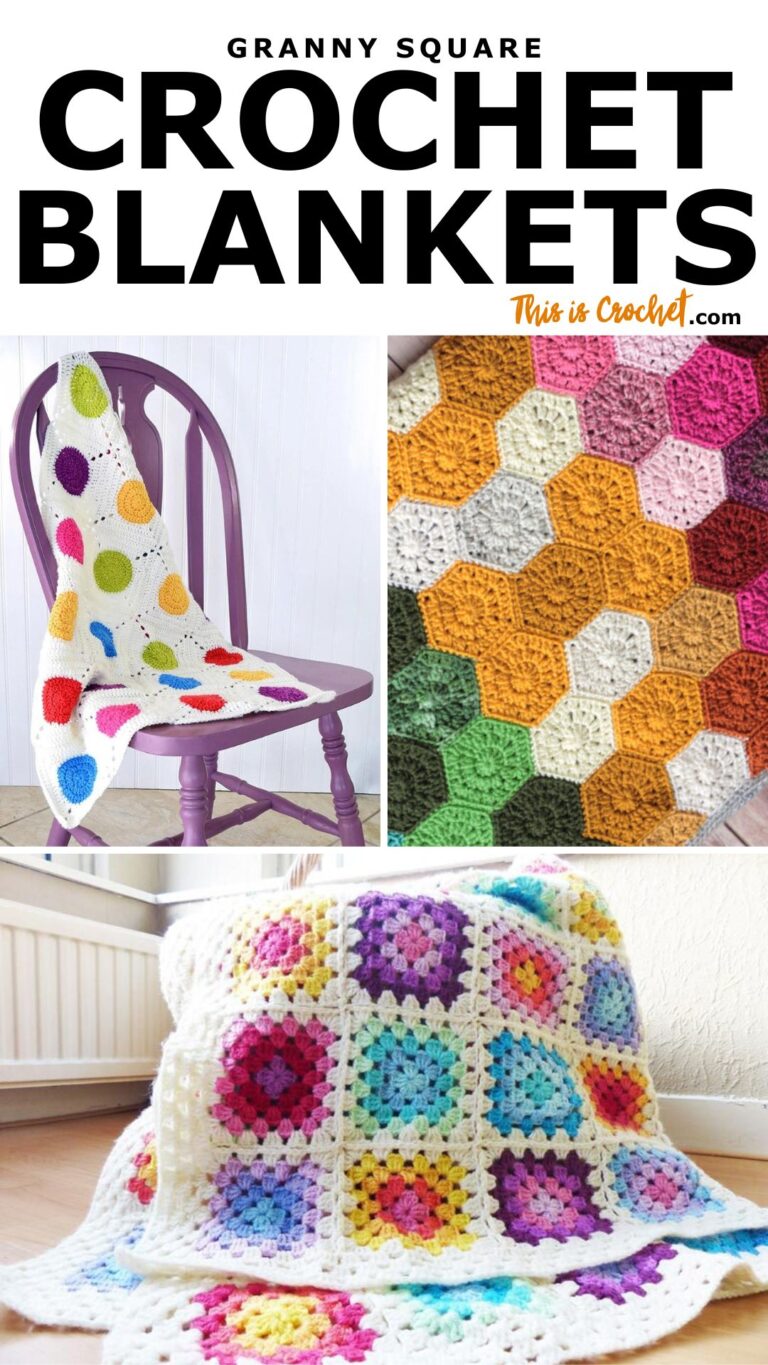 7 Beautiful Granny Square Patterns for Blankets - This is Crochet