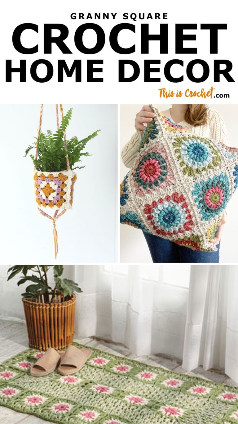 9 Creative Ways to Use Granny Squares in Your Home Decor - This is Crochet