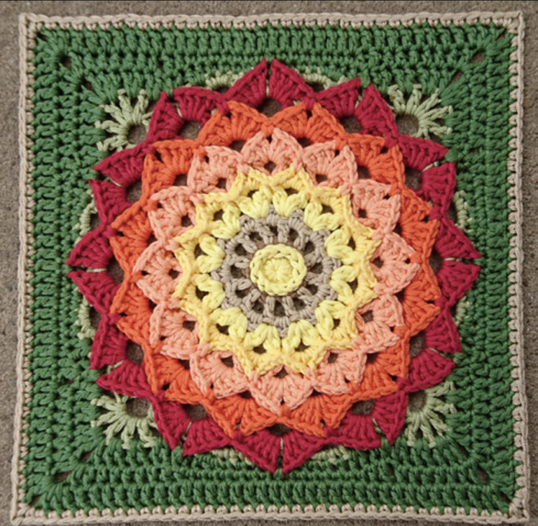 The Best Crochet Square Motif Patterns - This is Crochet