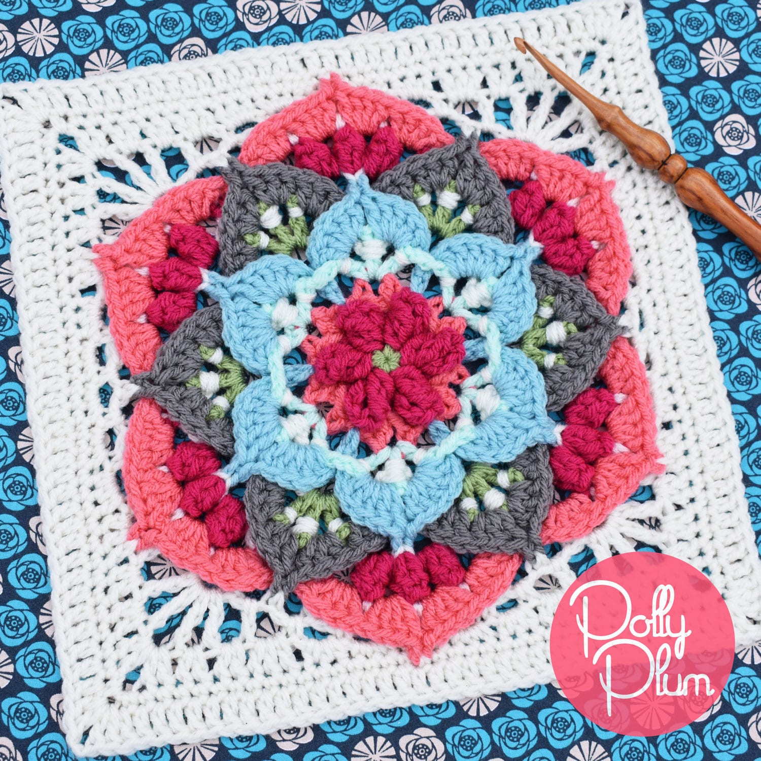 Favorite Free 12" Granny Square Patterns - This is Crochet