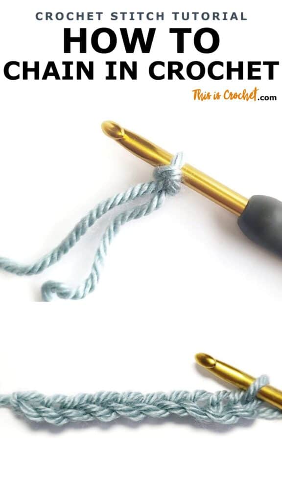 Chain Crochet Stitch - This is Crochet