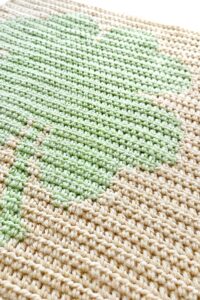 Four Leaf Clover Crochet Square Pattern - This is Crochet